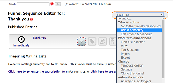 Creating Your Funnel formerly Known As Autoresponder 